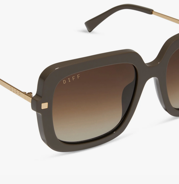 Diff Eyewear Sandra Sunglasses London Stonetruffle Gradient 7 South