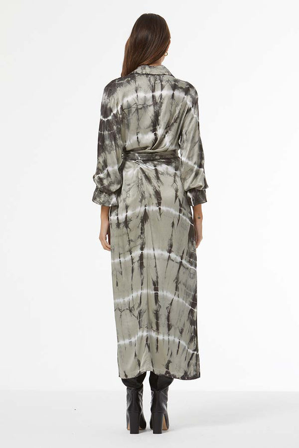 Young Fabulous & Broke Marionne Dress - Harbor Grey Cuba Wash - 7 SOUTH